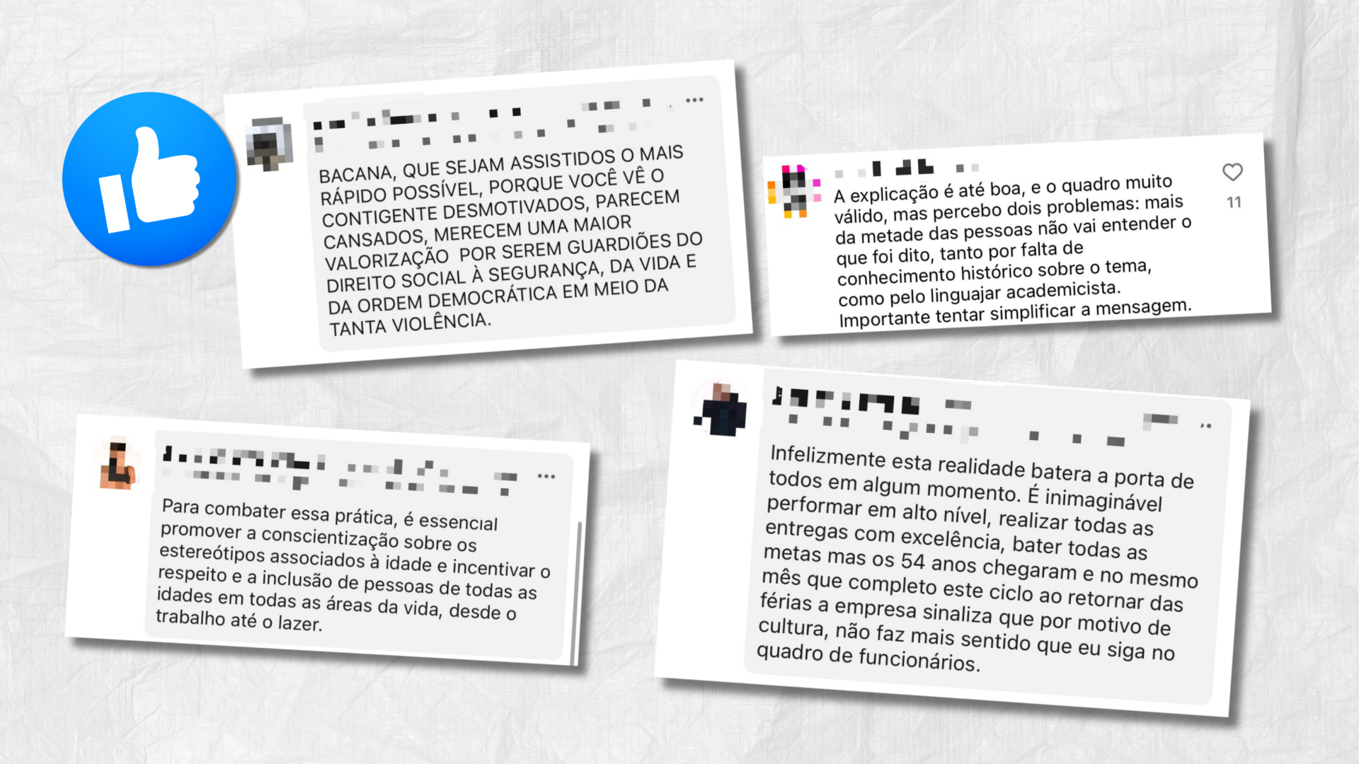 Trouxemos exemplos de como escrever um comentário de forma a emitir uma opinião e evitar o ódio ...